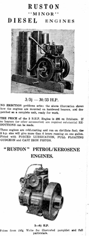 Ruston Engines | TOCAH